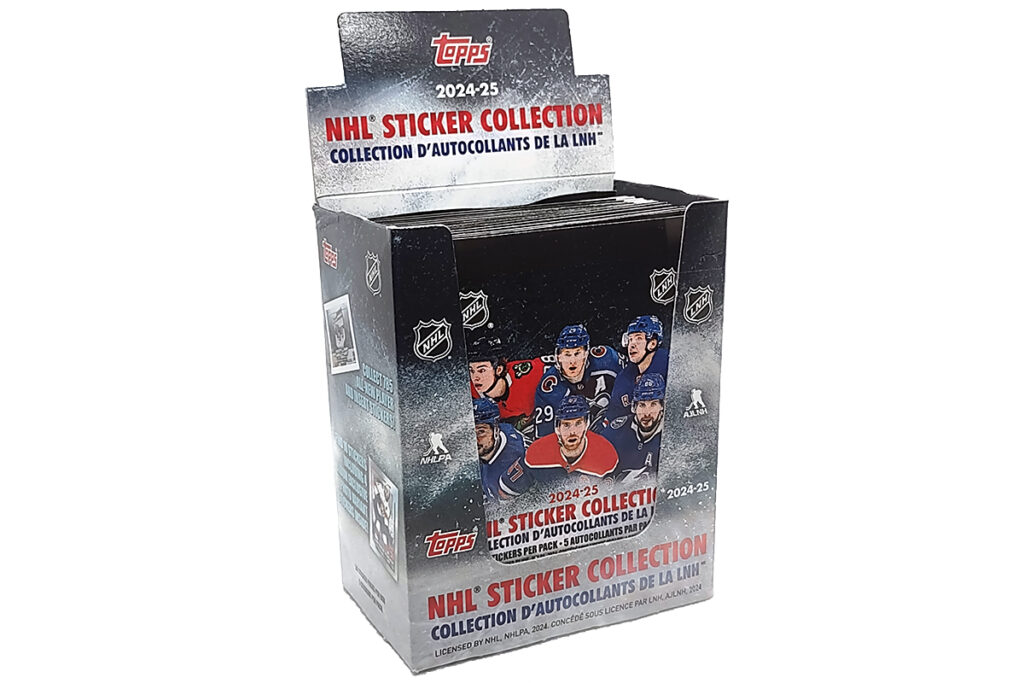 2024-25 Topps Hockey Stickers Box Break #5 - Puck Junk