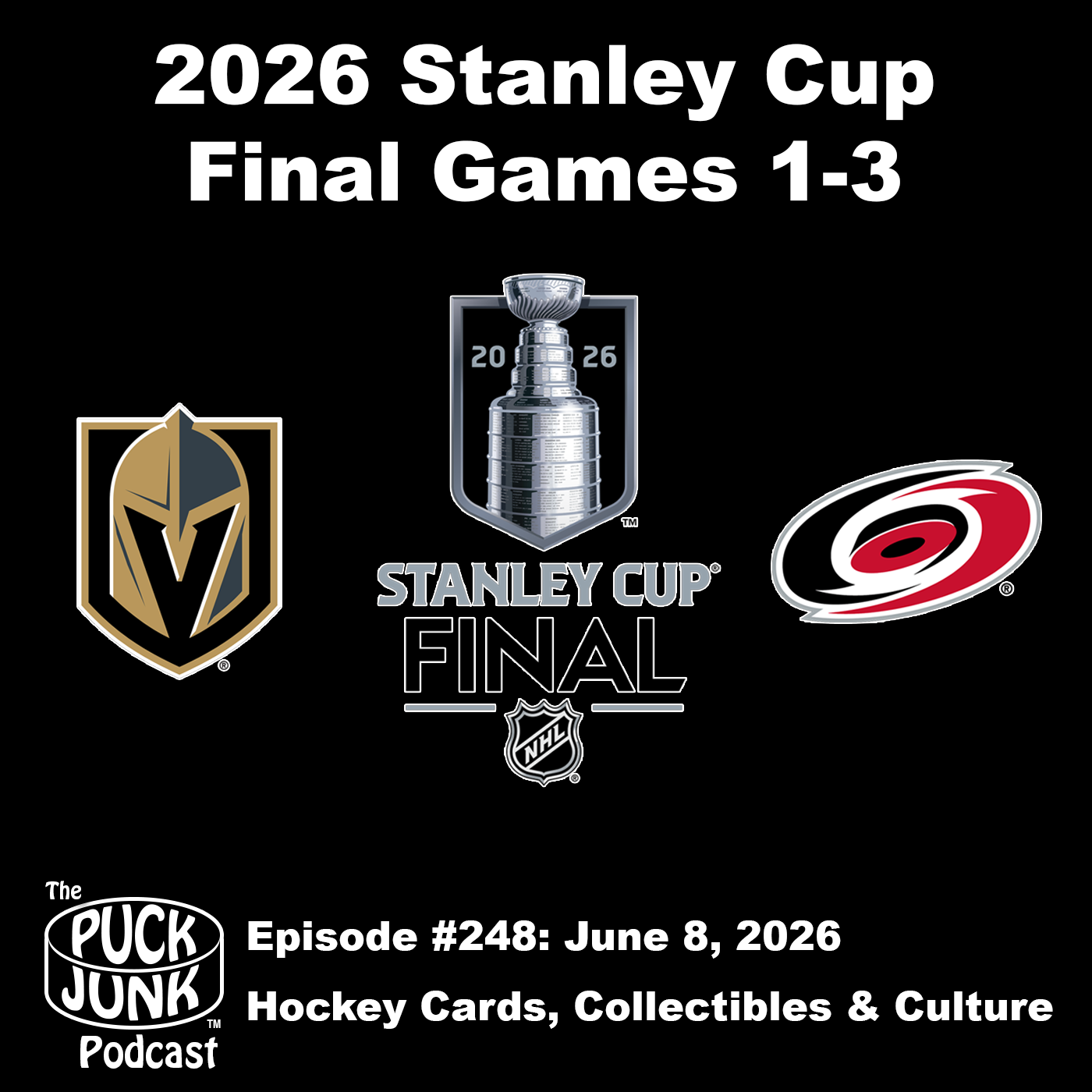 Puck Junk Podcast: 2026 Stanley Cup Final Games 1-3 - Puck Junk